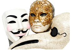 Costume masks - v for vendetta mask - eyes wide shut mask | Mask Shop ...