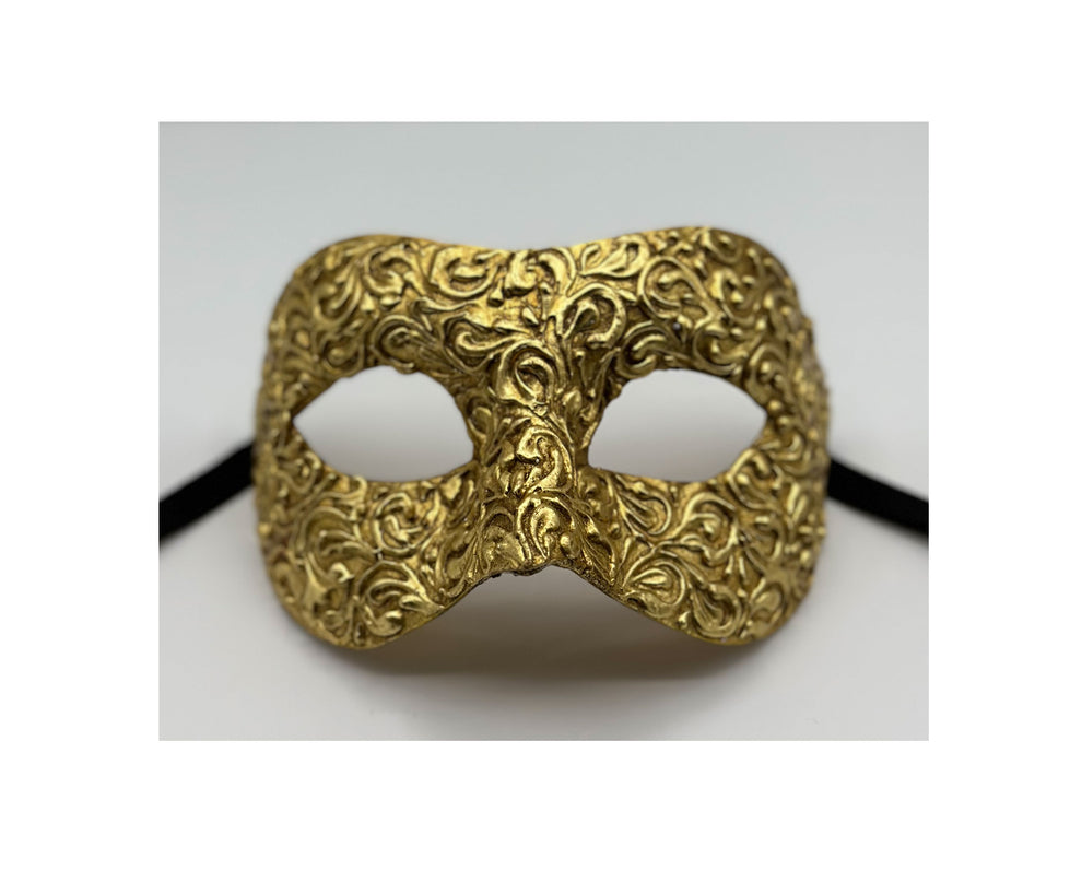 Luxury colombina mask in gold – MaskshopVenice.com