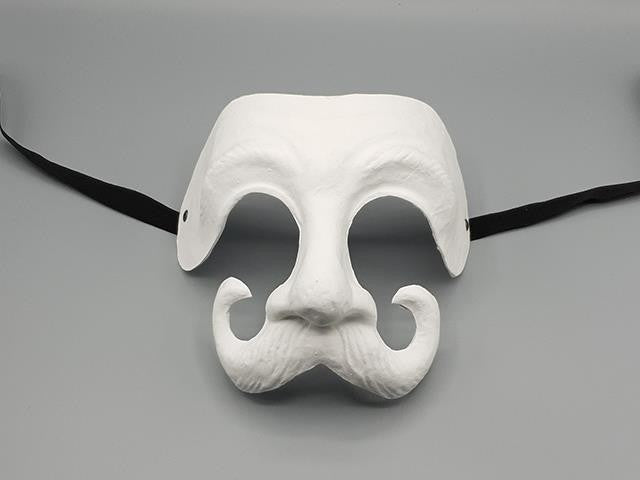 Blanco Commedia dell’arte masker Dottore – MaskshopVenice.com